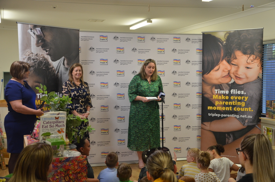 The Hon Emma McBride MP Launches Triple P – Positive Parenting Program ...